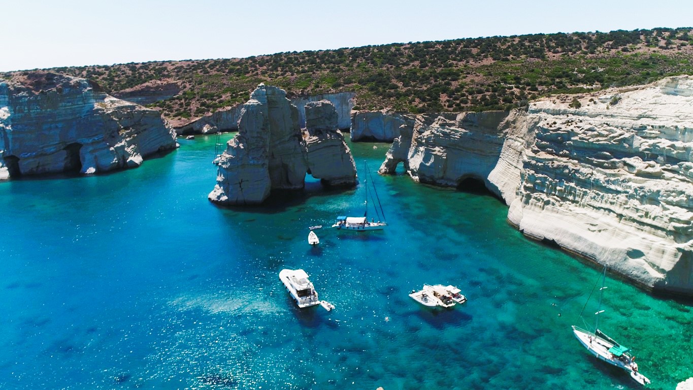 Milos Beaches: Best 5 Beaches in Milos Greece to Swim Into